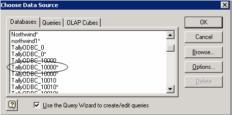 Data Extraction Using ODBC - FAQ