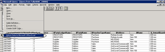 Data Extraction Using ODBC - FAQ