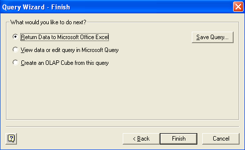 Data Extraction Using ODBC - FAQ