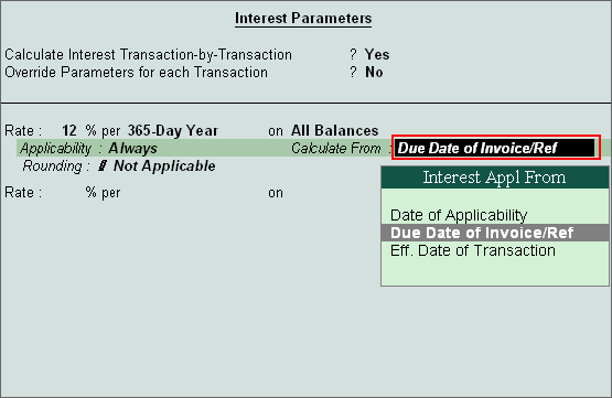 Interest Calulation - FAQs