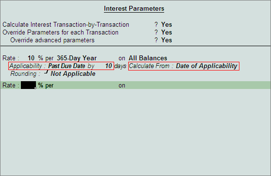 Interest Calulation - FAQs