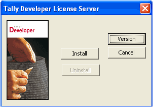 Installing Tally Developer License Server