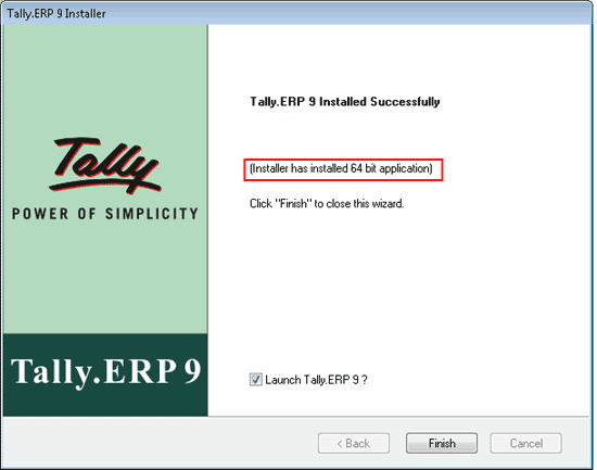 Installing Tally ERP 9 64 bit Gold User Client 