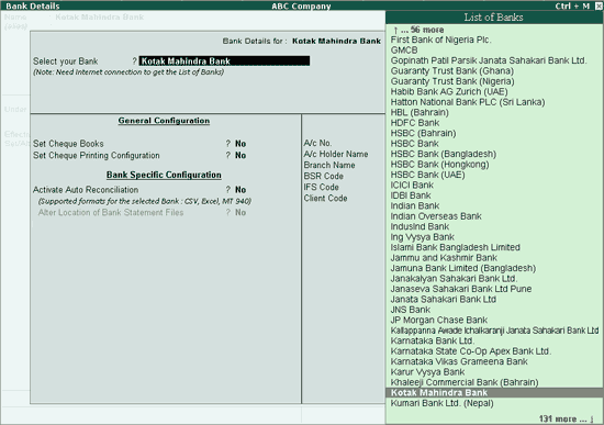 Creating A Bank Ledger
