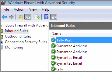 Adding Port to Exception list of Windows 7 Firewall