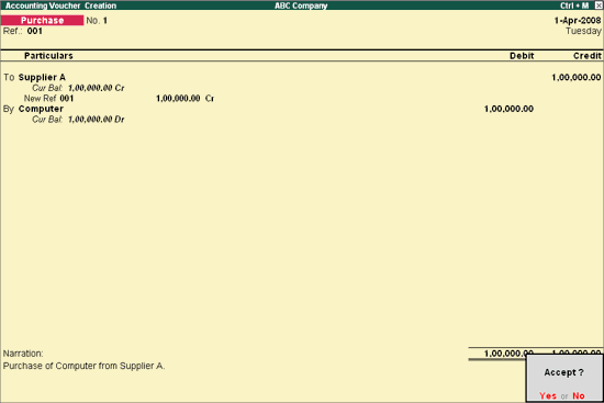 Recording Purchase Entry for Expenses_Fixed Assets Recording Purchase Entry for Expenses_Fixed Assets
