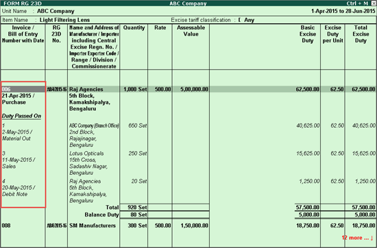 How To Alter The Supplier Invoice Number Entered For Each Stock Item In 