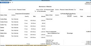 How to Record Job Work In Orders in TallyPrime - Job Worker | TallyHelp