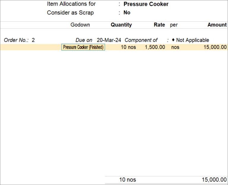 How to Record Job Work In Orders in TallyPrime - Job Worker | TallyHelp