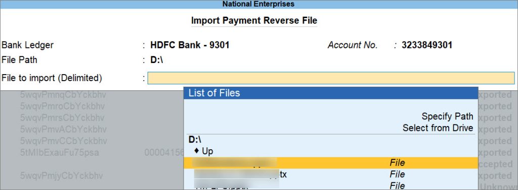 How to Update/Check the e-Payments Status by Importing the Payment ...