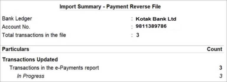 How to Update/Check the e-Payments Status by Importing the Payment ...