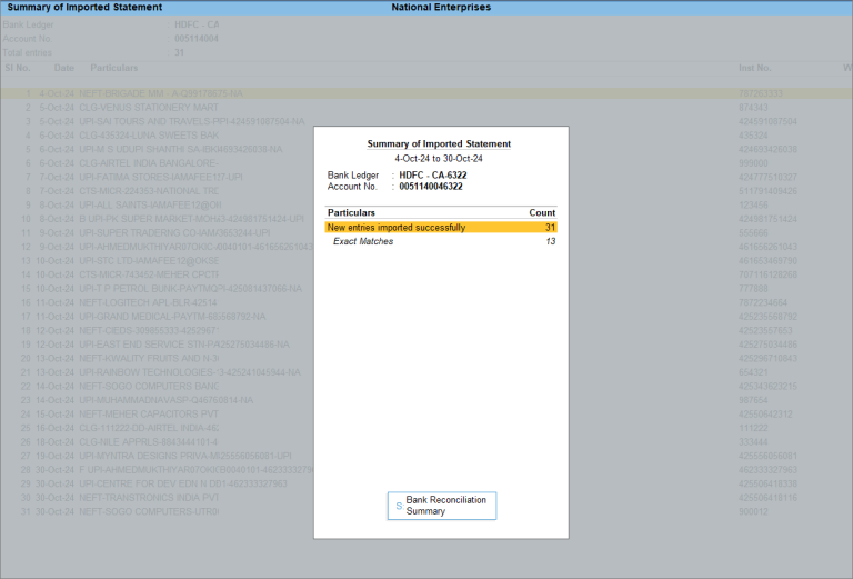 How to Import Bank Statements in TallyPrime | TallyHelp