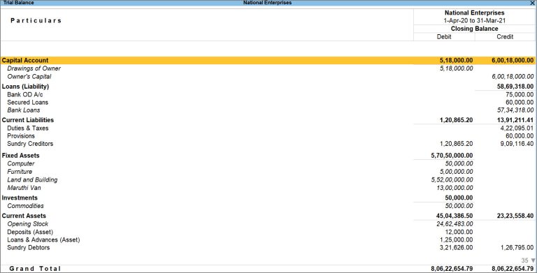 How to View Trial Balance in TallyPrime | TallyHelp