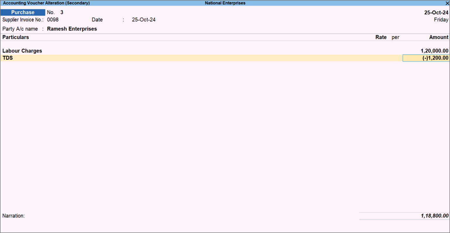 How to Record TDS Transactions in TallyPrime | TallyHelp