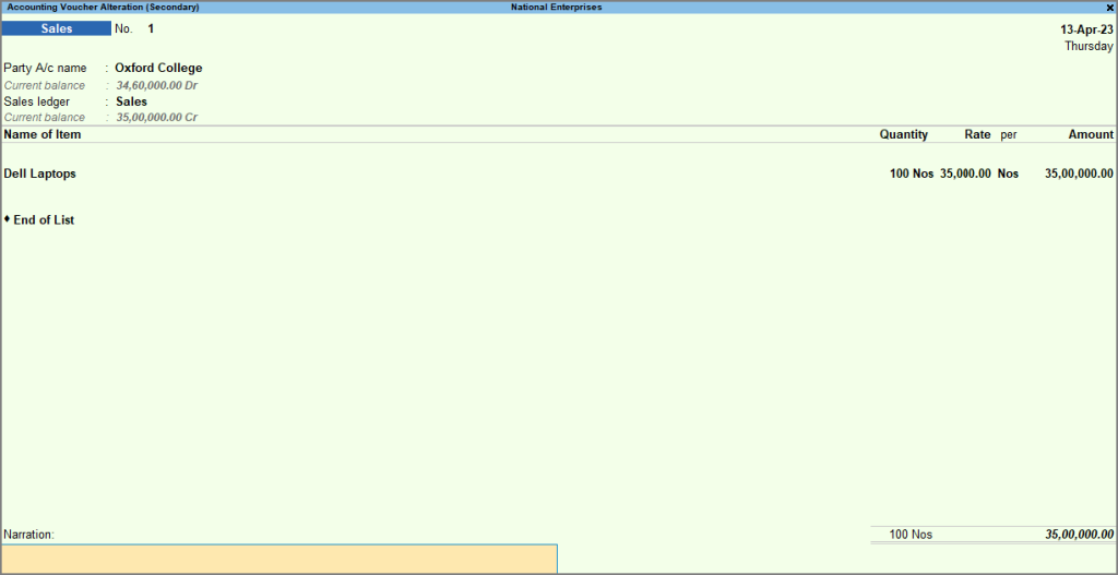 How to Track Item Cost in TallyPrime | TallyHelp