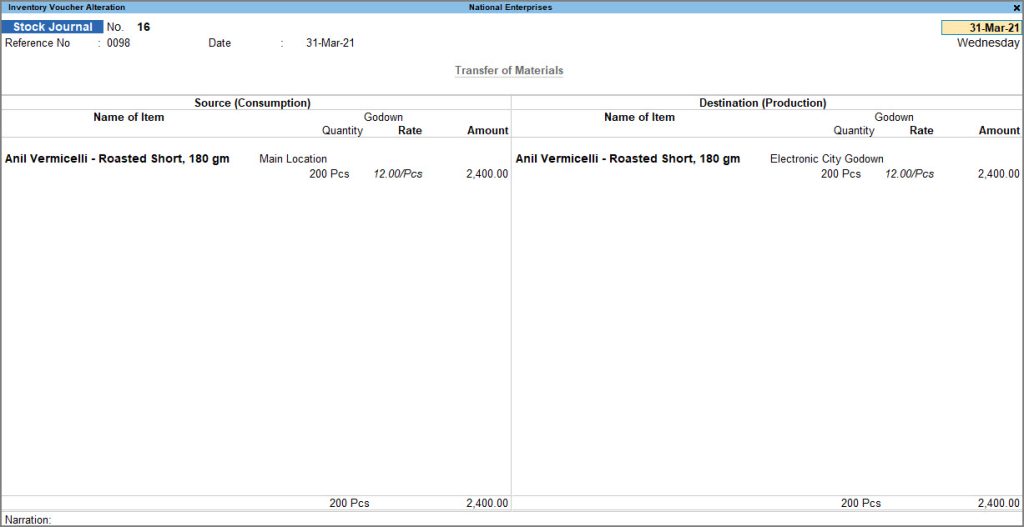 How to Record Inventory Vouchers in TallyPrime | TallyHelp