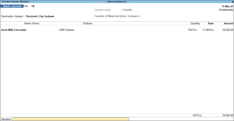How to Record Inventory Vouchers in TallyPrime | TallyHelp