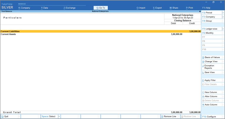 How to View Trial Balance in TallyPrime | TallyHelp
