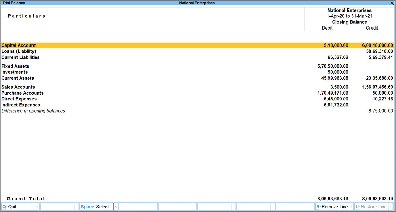 How to View Trial Balance in TallyPrime | TallyHelp