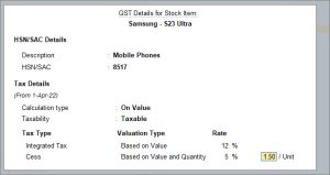How to Record Sales of Items with Cess in TallyPrime | TallyHelp