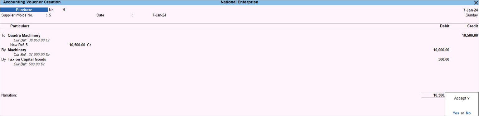 How to Create Vouchers for Purchases and Purchase Returns Under GCC VAT ...