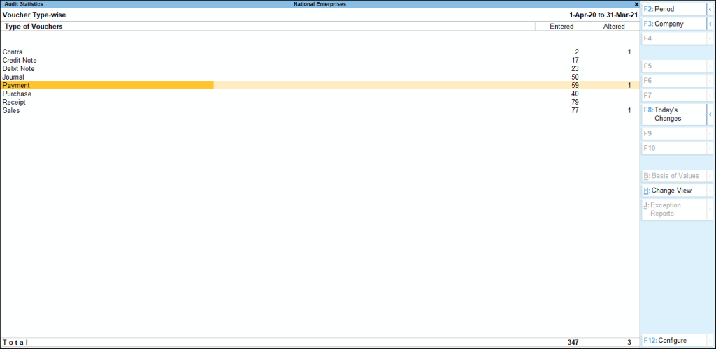 How to Audit Using Tally Audit Features in TallyPrime | TallyHelp