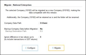 How to Migrate Company Data in TallyPrime | TallyHelp