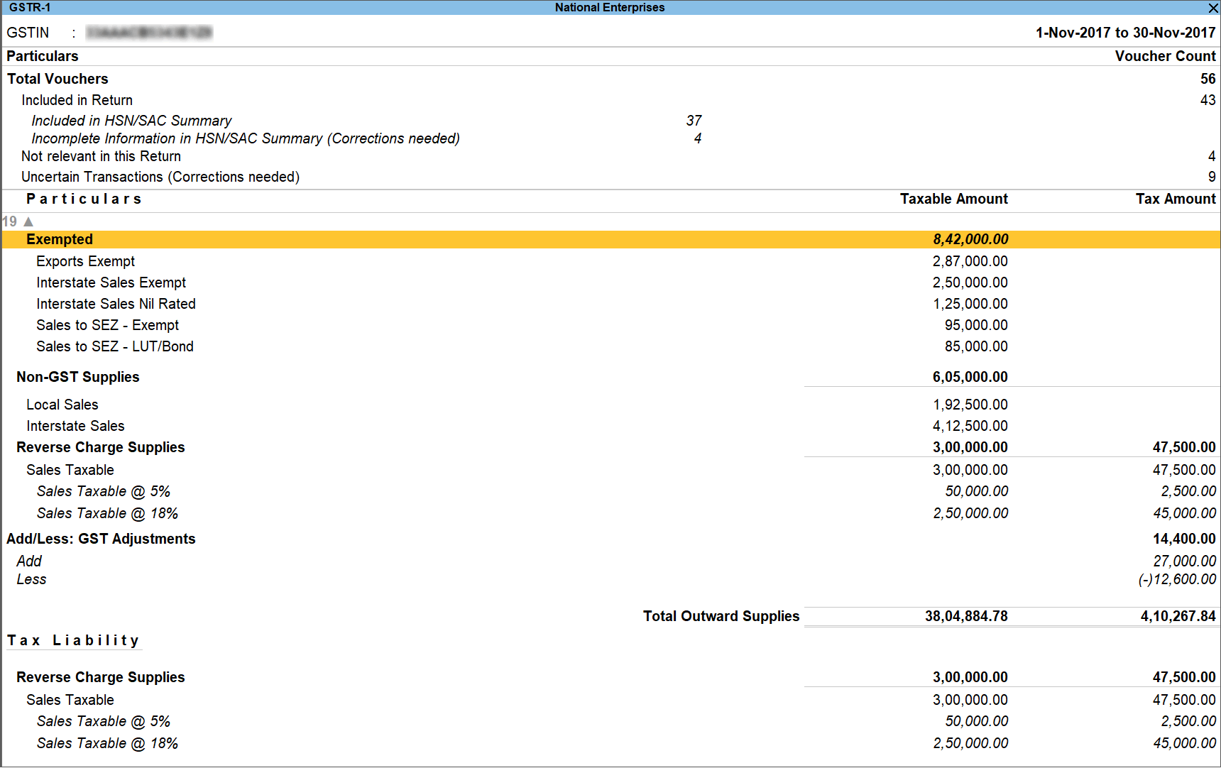 How To Use GSTR 1 Report In TallyPrime TallyHelp How To Use GSTR 1 Report In TallyPrime TallyHelp
