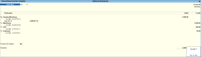 How to Create Vouchers for Purchases and Purchase Returns Under GCC VAT ...
