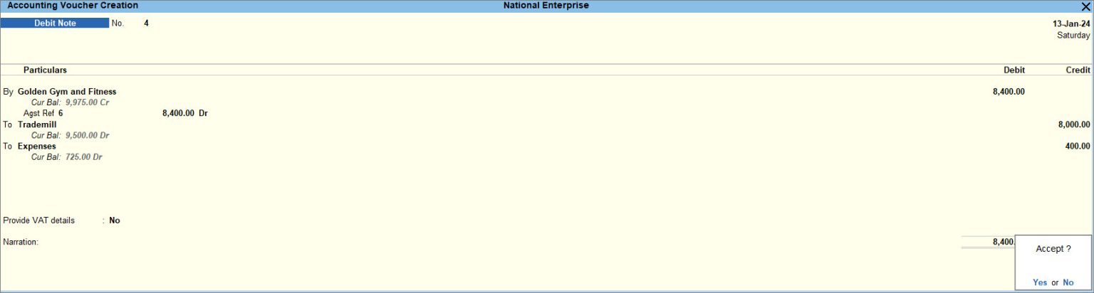 How to Create Vouchers for Purchases and Purchase Returns Under GCC VAT ...