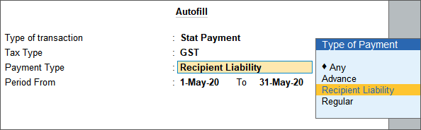 How to Record Inward Supply Under Reverse Charge (RCM) in TallyPrime ...