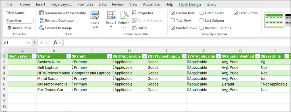 How to Extract Data to MS Excel and Word Using ODBC in TallyPrime