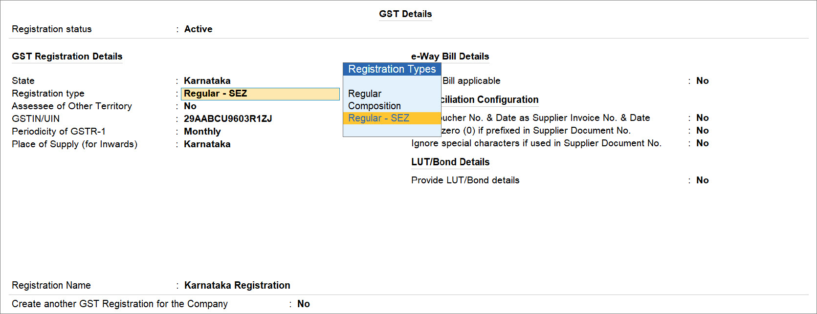 How To Set Up TallyPrime For GST Regular SEZ TallyHelp