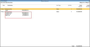 How to Work with Sales Register in TallyPrime | TallyHelp