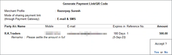 How to Generate and Share Payment Requests in TallyPrime | TallyHelp