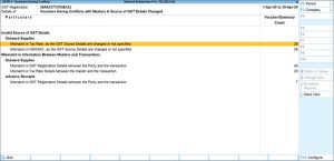GSTR-1/GSTR-3B Conflicts, Exceptions & Resolutions | TallyHelp
