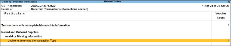 GSTR-1/GSTR-3B: Exceptions & Resolutions | TallyHelp