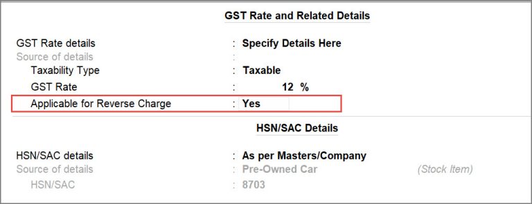 How to Record Purchases Under GST Reverse Charge Mechanism in ...