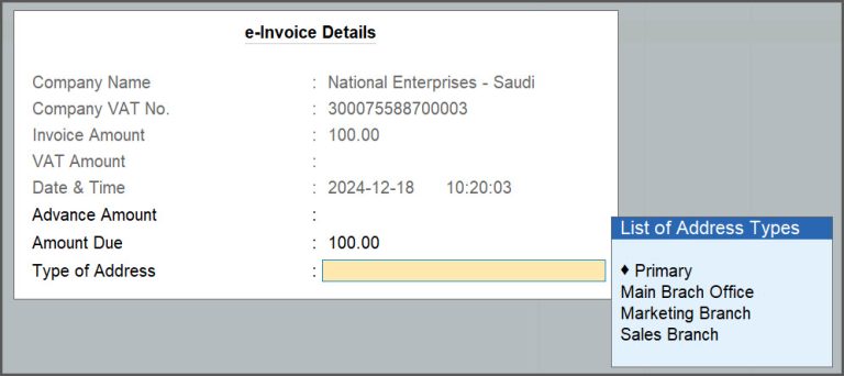e-Invoicing Under KSA e-Invoice Integration Phase - FAQ | TallyHelp