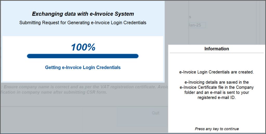 How to Generate e-Invoice Online Using TallyPrime (KSA e-Invoice ...