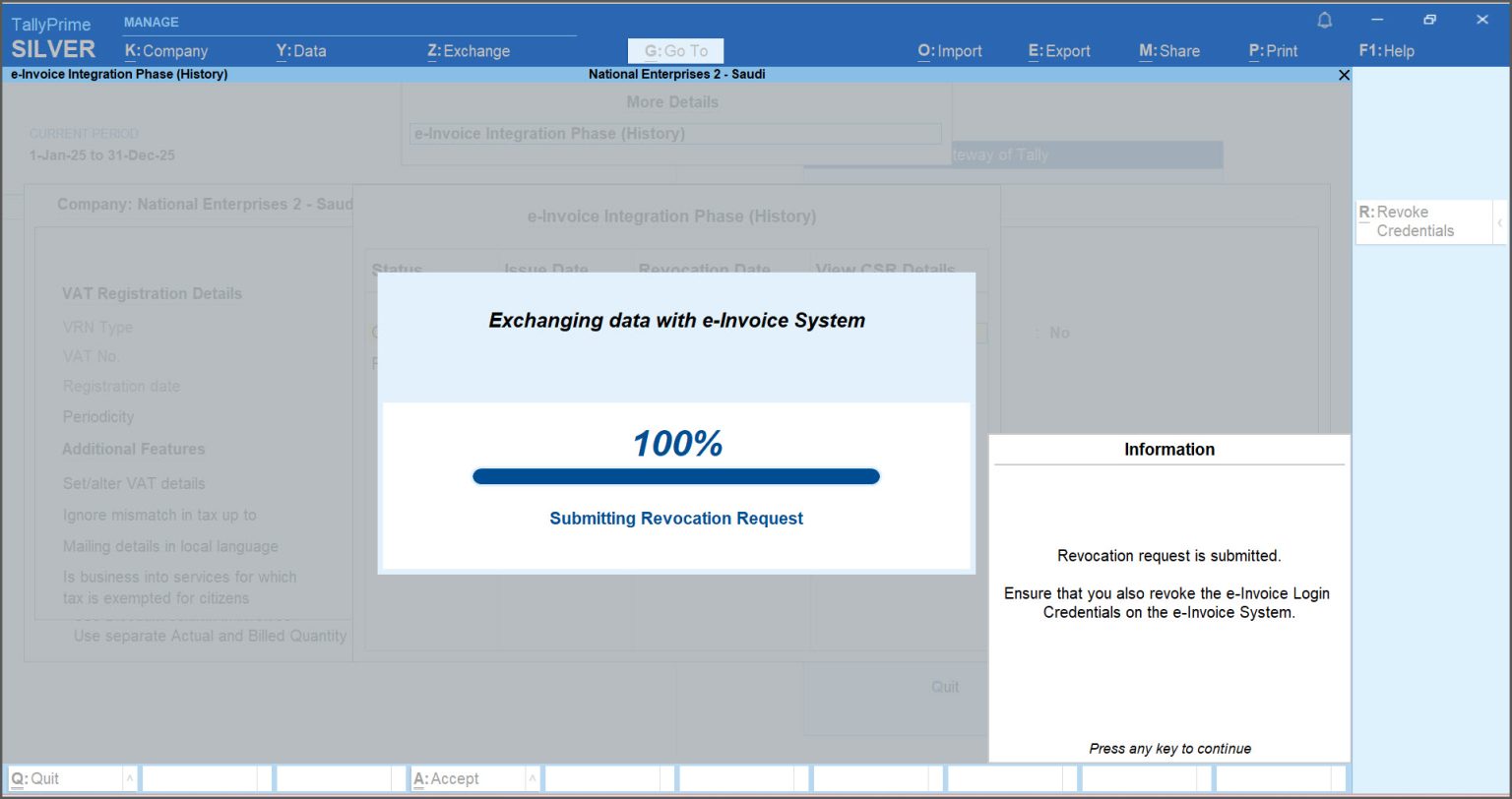 How to Generate e-Invoice Online Using TallyPrime (KSA e-Invoice ...