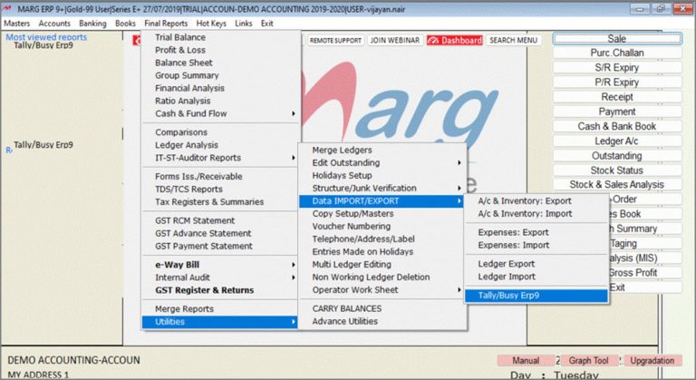 How to Import Data from JSON or XML into TallyPrime | TallyHelp