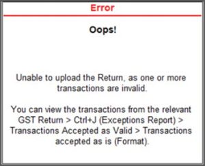 GST - Errors & Resolutions | TallyHelp