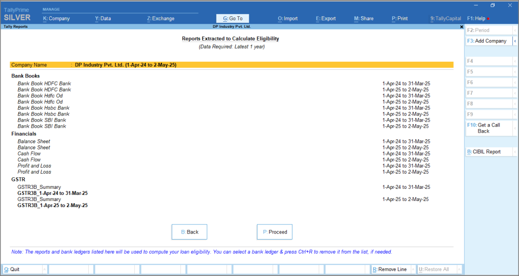 How to Apply for a Business Loan in TallyCapital Plug-In | TallyHelp