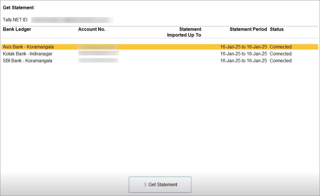 How to Use Connected Banking in TallyPrime | TallyHelp