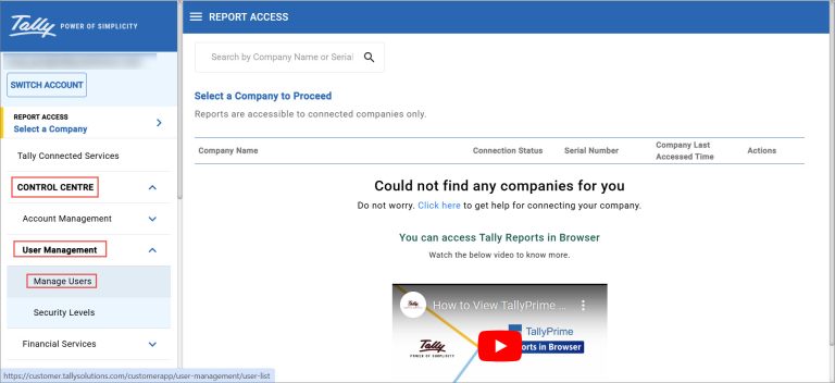 Connected Banking in TallyPrime | TallyHelp