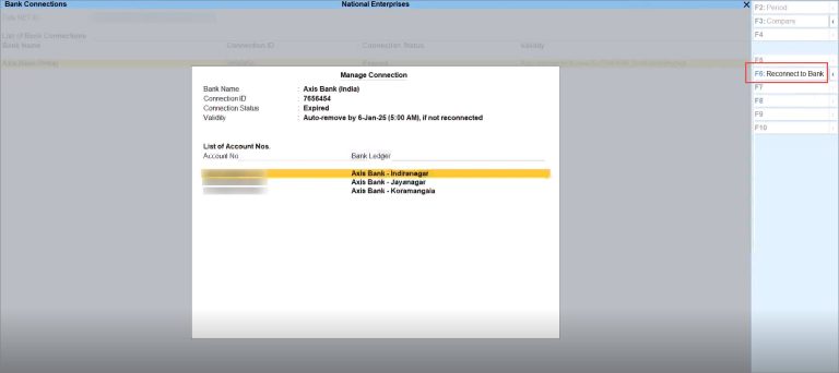 Connected Banking in TallyPrime | TallyHelp