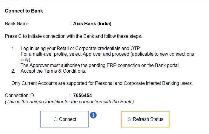 How to Connect and Disconnect Bank Accounts from TallyPrime | TallyHelp