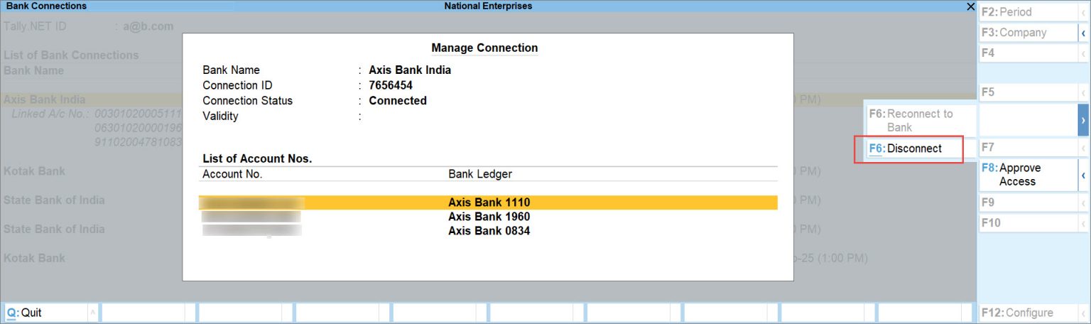 How to Use Connected Banking in TallyPrime | TallyHelp