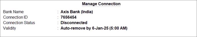 How to Connect and Disconnect Bank Accounts from TallyPrime | TallyHelp